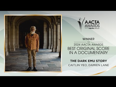 Harry Connick Jr. presents the AACTA Award for Best Original Score in a Documentary