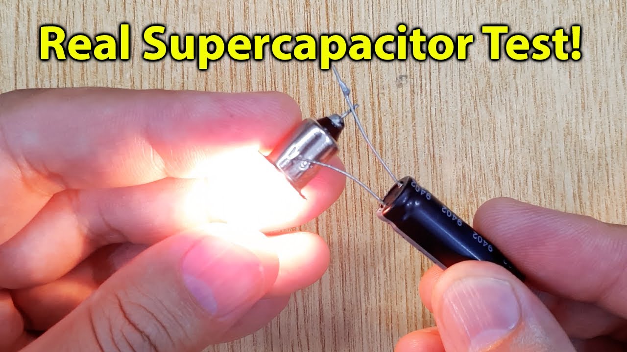 Supercapacitor Power Test | Science Experiment