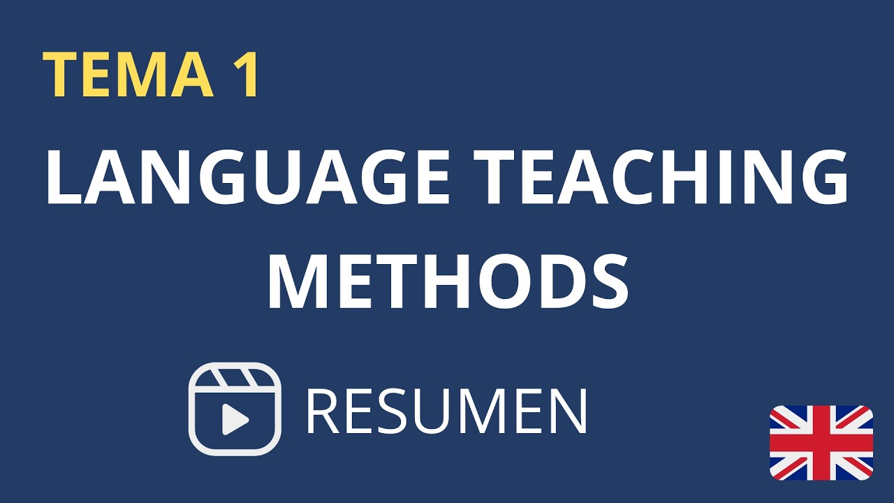 Tema 1 | Oposiciones Inglés Secundaria | Evolution of Language Teaching Methods | Resumen