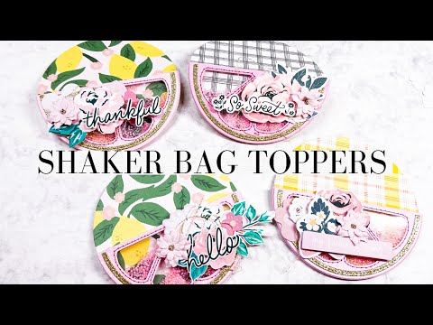 KSCraft - Shaker Bag Topper Tutorial @kscraft1652 🍋