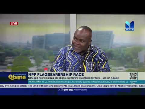 NPP Flagbearership Arrangement is set to favour ONE PARTICULAR CANDIDATE - Wonder Madilo