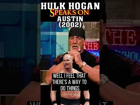 Hulk Hogan on Stone Cold Steve Austin Walking Out (2002) #shorts
