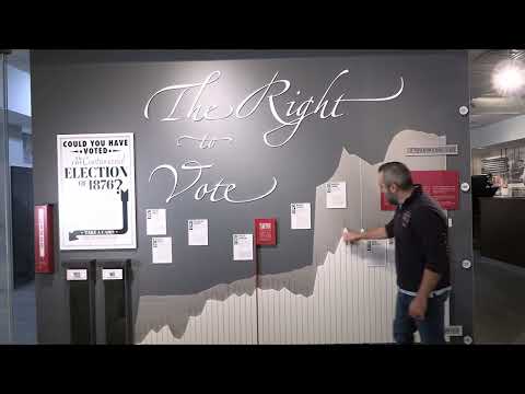 Museum Minute: Right to Vote Wall