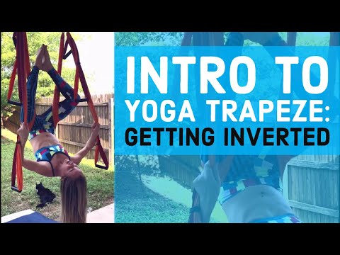 Intro to Yoga Trapeze Tutorial for Beginners - How to Get into Inversions