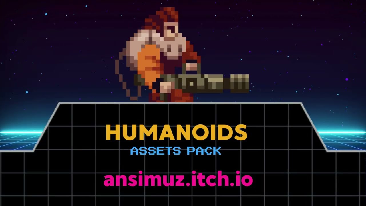 Fully animated platformer enemies