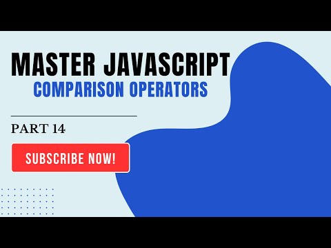 JavaScript Comparison Operators Explained with Examples! (Part 14)