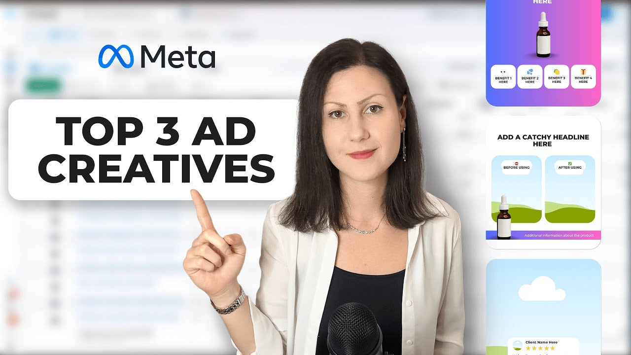 Top 3 Facebook Ad Creatives That Convert in 2025 (+ FREE Design Templates) | E-commerce