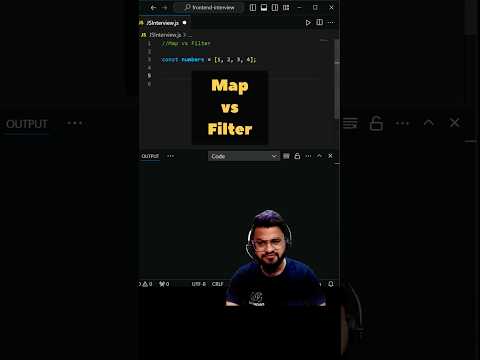 #day63 - Why Map and filter are different in JavaScript #frontend #coding #reactjs #javascript