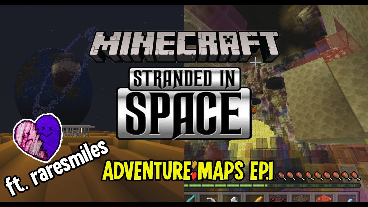 STRANDED IN SPACE! MINECRAFT ADVENTURE MAPS - EP 1