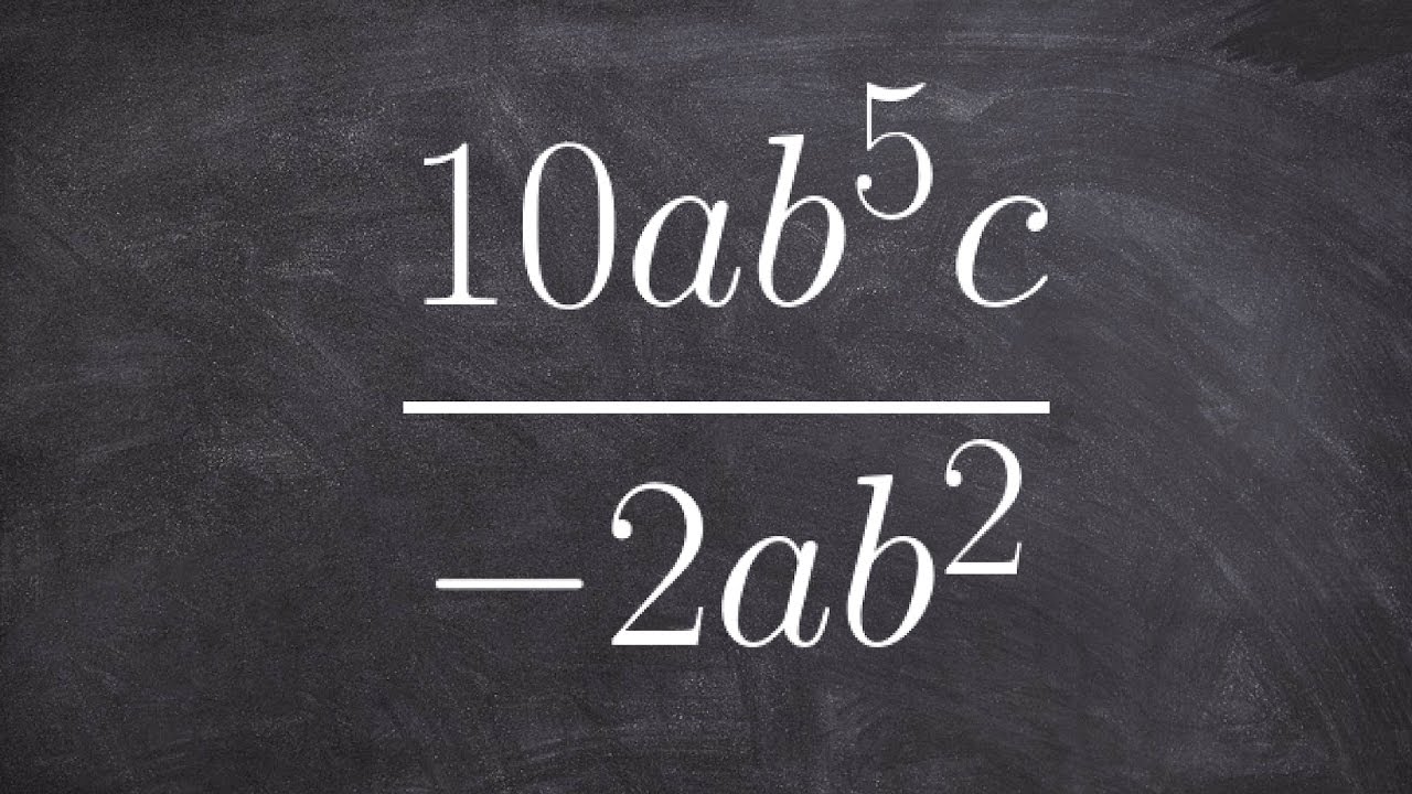 Quotient Rule of Exponents