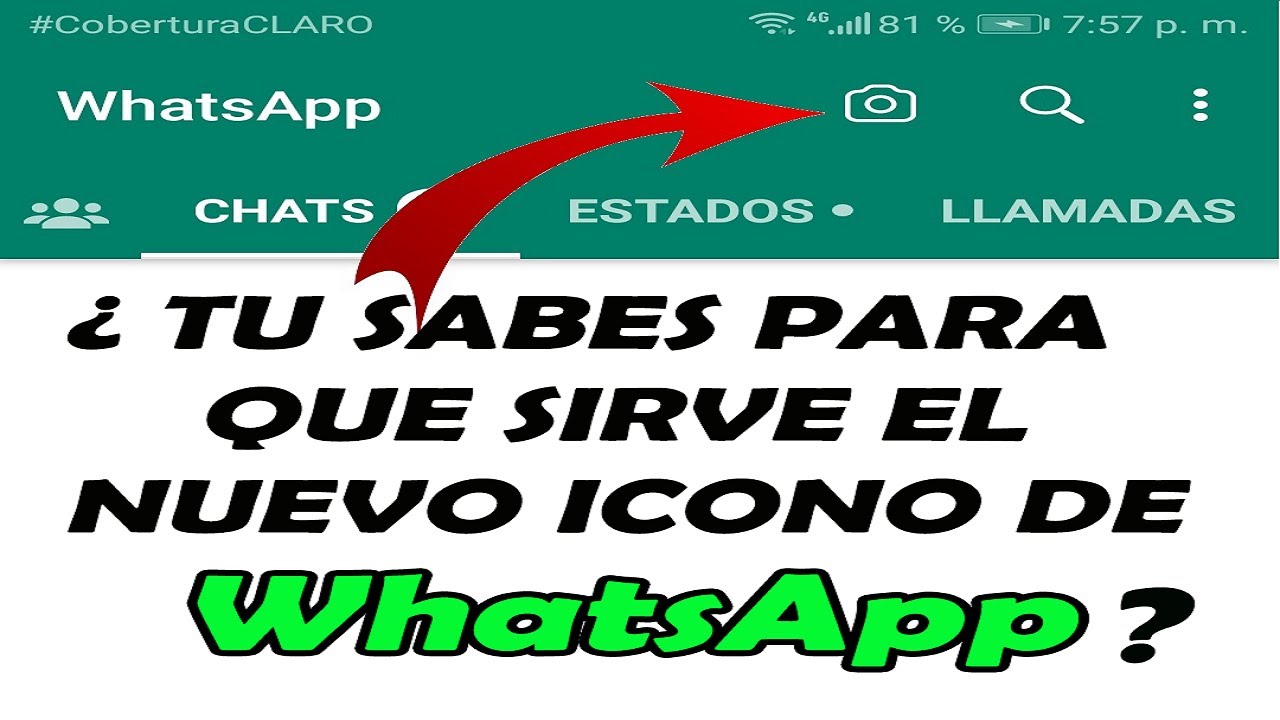 Para que sirve el nuevo icono de whatsapp 2022