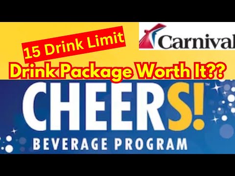 Are CARNIVAL Cruise Drink Packages WORTH THE COST in 2024??????