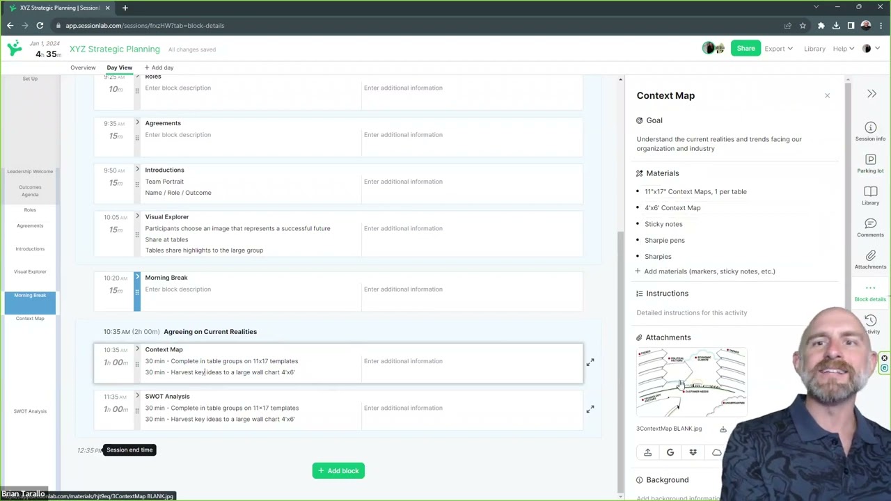SessionLab: Quick Overview