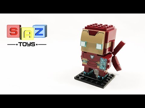 Lego BrickHeadz 41604 Iron Man MK50 - Stop Motion Build