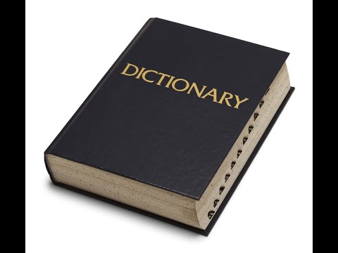 Before You Use a Word, Please Make Sure You Know the Definition of THAT Word!!!