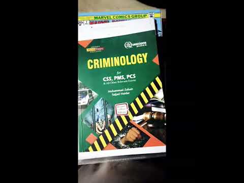 Criminology | CSS | Sources #css