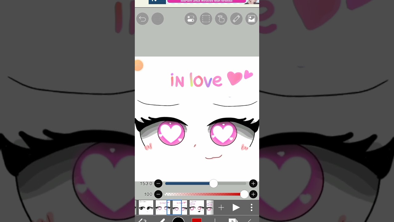eye duet with me👀💖#art#ibispaintx