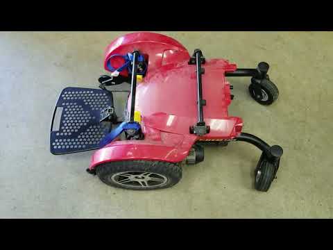 Jazzy Elite HD double motor replacement Part 1