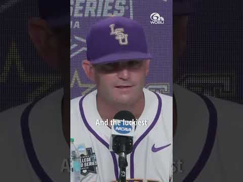 LSU baseball coach touts fan devotion during hours-long weather delay at College World Series