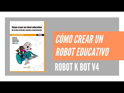 Presentación breve del libro "Cómo crear un robot educativo"
