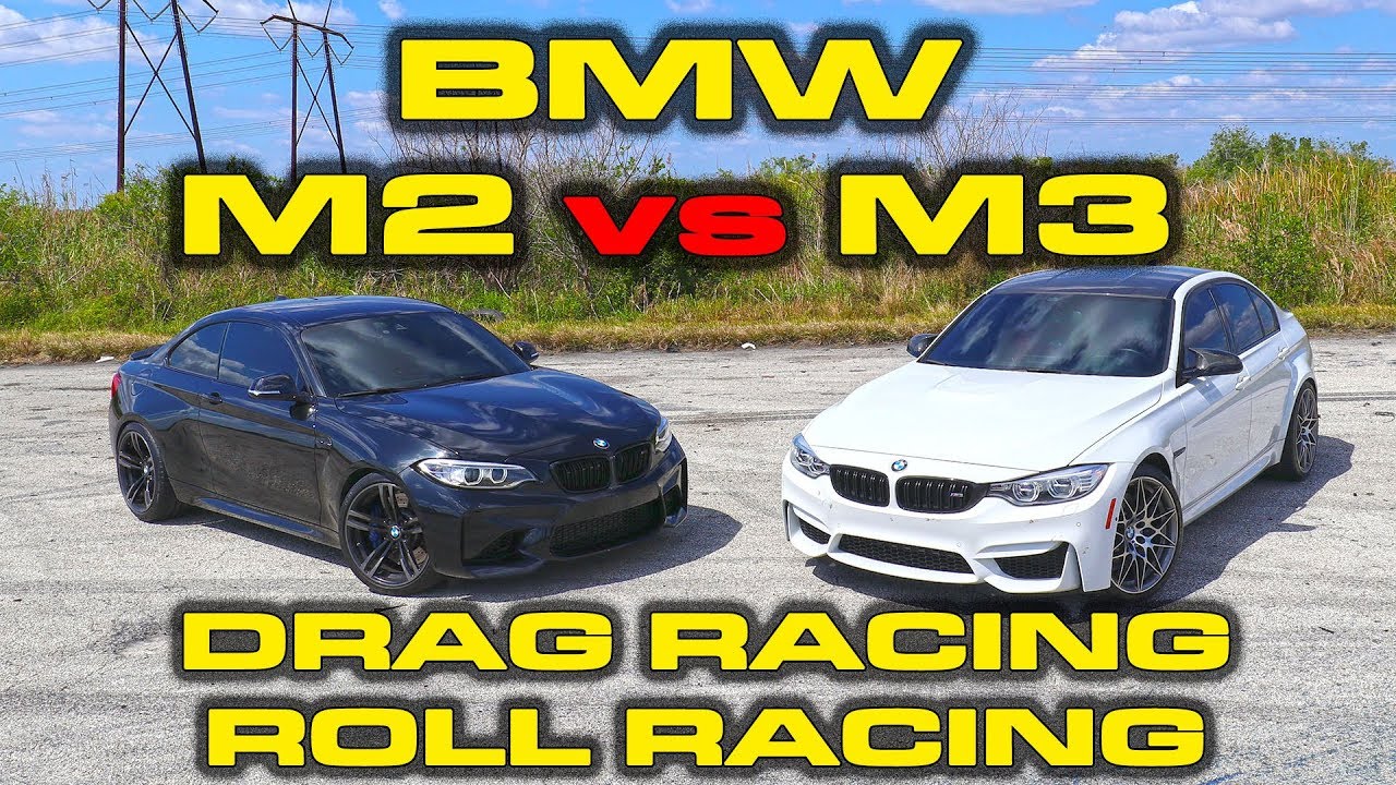 BMW M2 Drag Races BMW M3 Competition On The Street, Goes All In ...