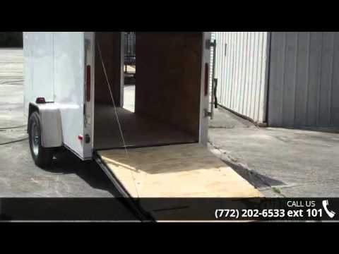 Hobby Trailer with v Nose for SALE! 5' x 10 New WHITE EX...