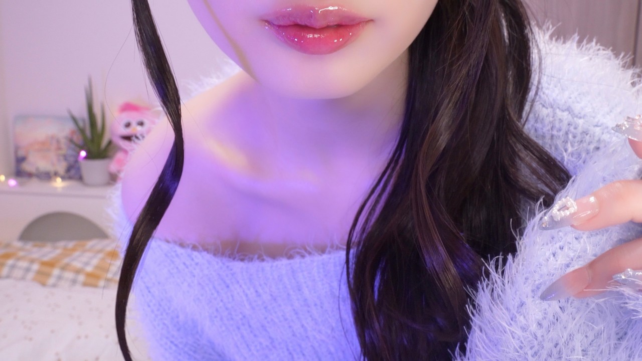 ASMR Whispering While I Gently Touch Your Face Until You Fall Asleep 😴