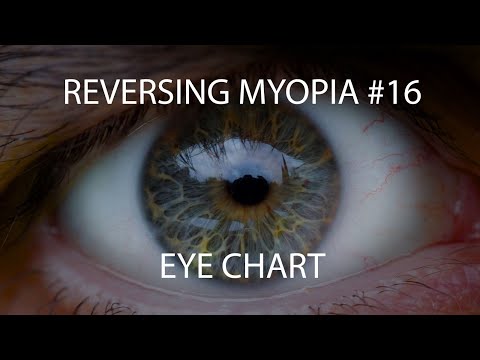Reversing myopia #16 - Eye chart