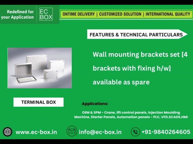 Sheet Metal Enclosures - ECBOX605020 Control Panel Box Service Provider ...
