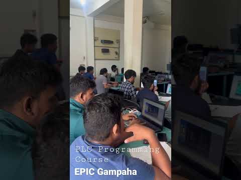 PLC Course | EPIC Gampaha | HMI Design | 95 Batch