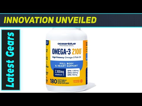 Oceanblue Omega-3 2100 Triple Strength Fish Oil – The Best High-Potency Omega-3 Supplement