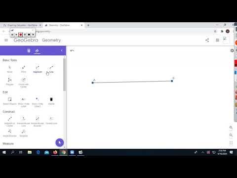 GeoGebra Geometry App