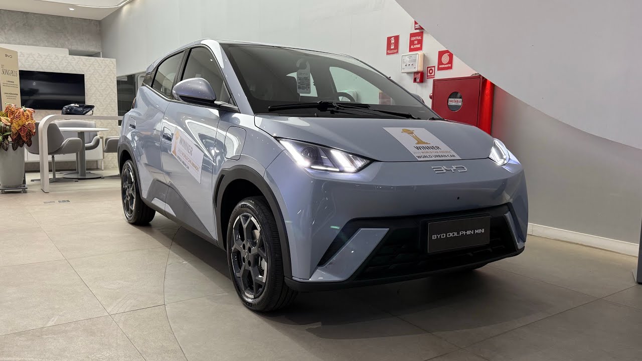 CONHEÇA O BYD DOLPHIN MINI  EM DETALHES
