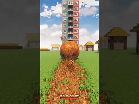 MarsVSTower #teardown #satisfying #minecraft