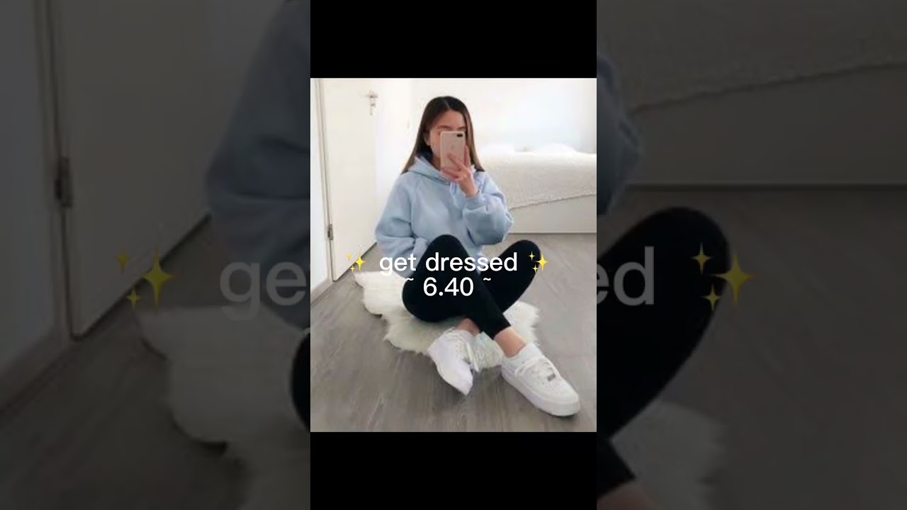 ✨ perfect school morning routine for 6th graders ✨ #aesthetic #aesthedits #shorts