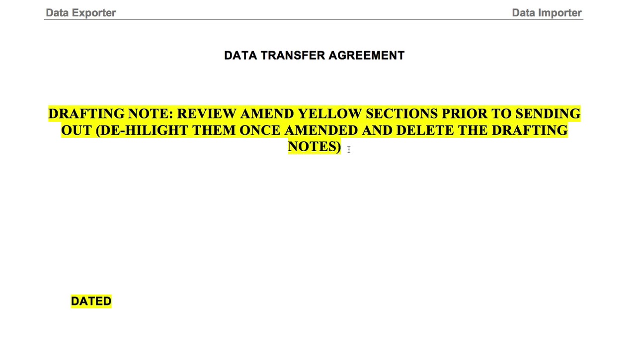 DATATHENA - Overseas Data Transfer Agreement (Pro Customer)