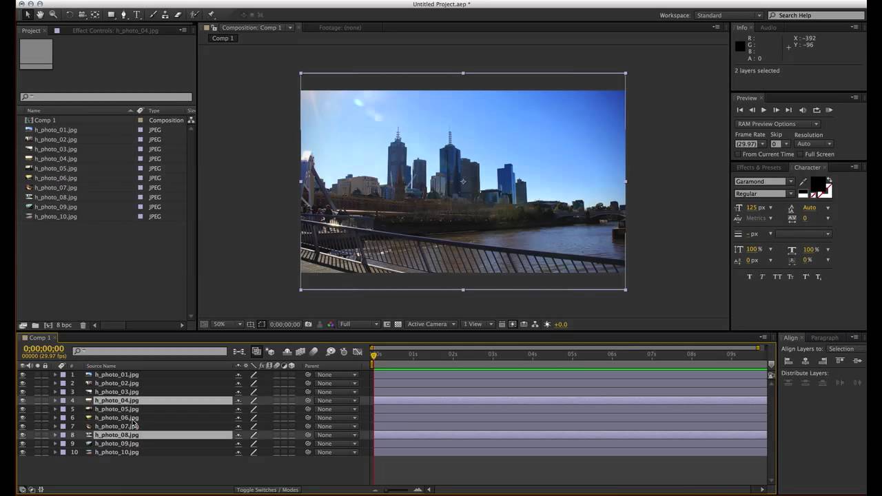 Quick tip #1 (AE): Changing layers stacking order