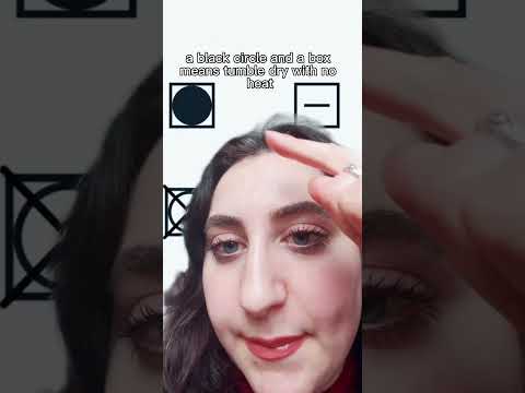 How to Read Clothing Tag Symbols