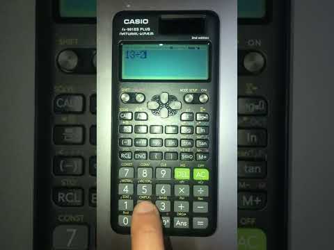 How to get modulus(Mod) in calculator - طريقة ØØ³Ø§Ø¨ باقي القسمة علي الالة Ø§Ù„ØØ§Ø³ÙŠØ©