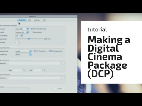 O que é DCP (Digital Cinema Package)?