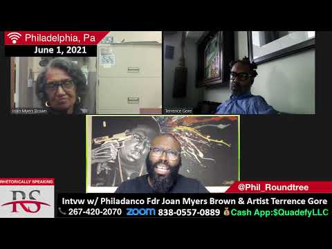 Interview w/ Philadanco Founder Joan Brown Myers and Artist Terrence Gore | RS | 6.1.21