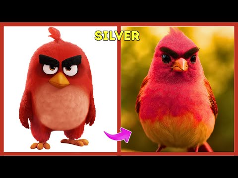 ANGRY BIRDS 2 MOVIE CHARACTERS IN REAL LIFE!