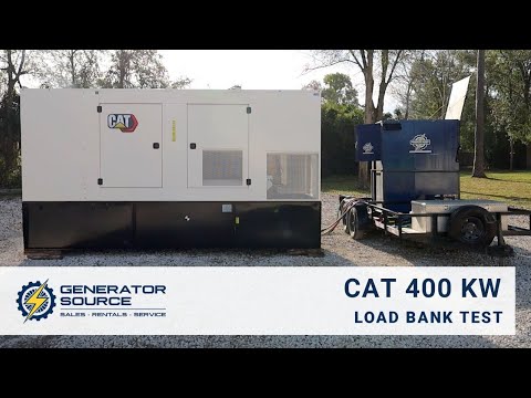 CAT 400 kW Load Bank Test