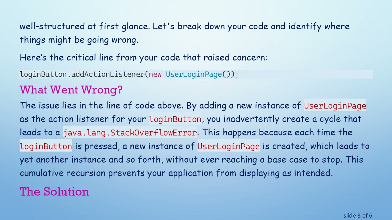 How to Fix Your Swing Application Not Appearing Issue in Java