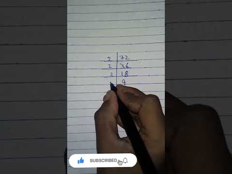 What Is The LCM Of 72=?