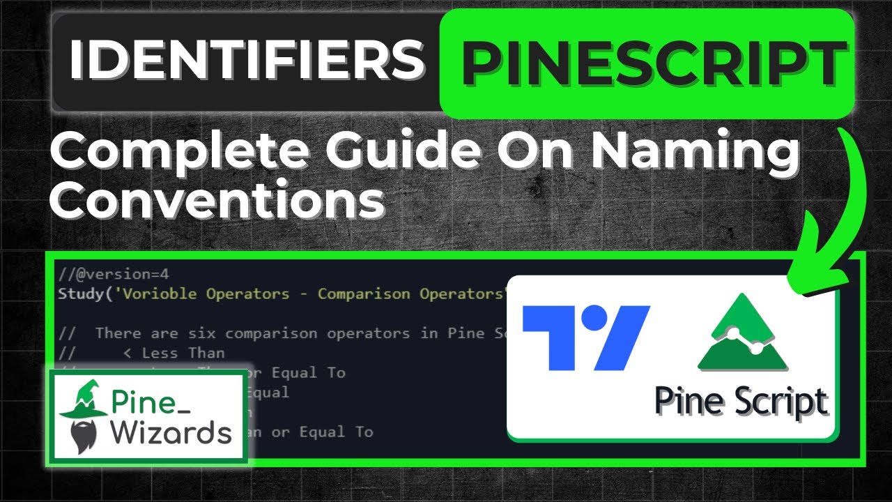 Identifiers in Pinescript Lesson 4 | Pine script Course