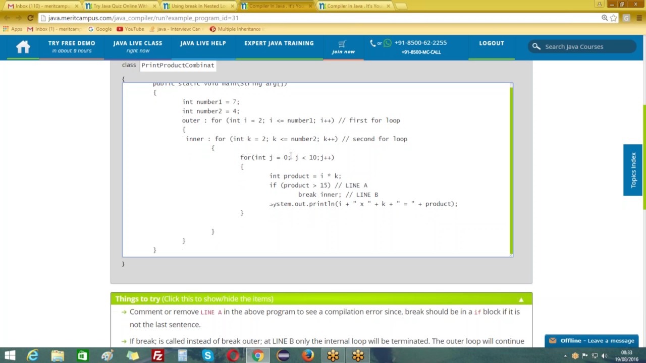 Java Jumping Statements #8: Java Tutorials (Telugu) {Break, Continue, Return}