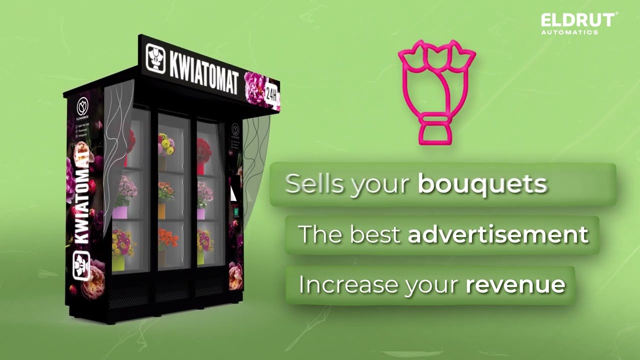 Flower vending machine - BouquetMat