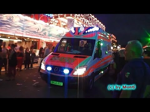 RTW 15/83-2 (DELFIS) ASB Bonn Marktwache beim Pützchens Markt 2012 (Zusammenschnitt) (HD)