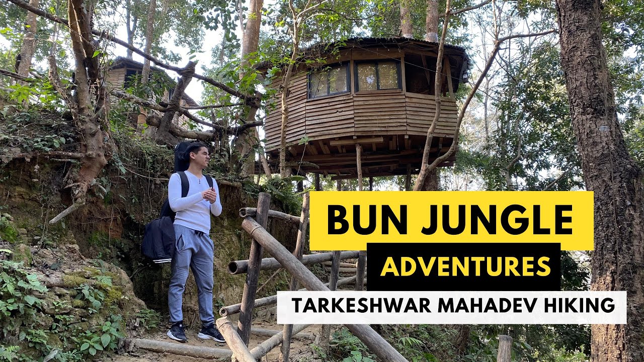 BUN JUNGLE ADVENTURES | TARKESHWAR MAHADEV HIKING | TOURING | SHIVAPURI NATIONAL PARK | NEPAL 🇳🇵
